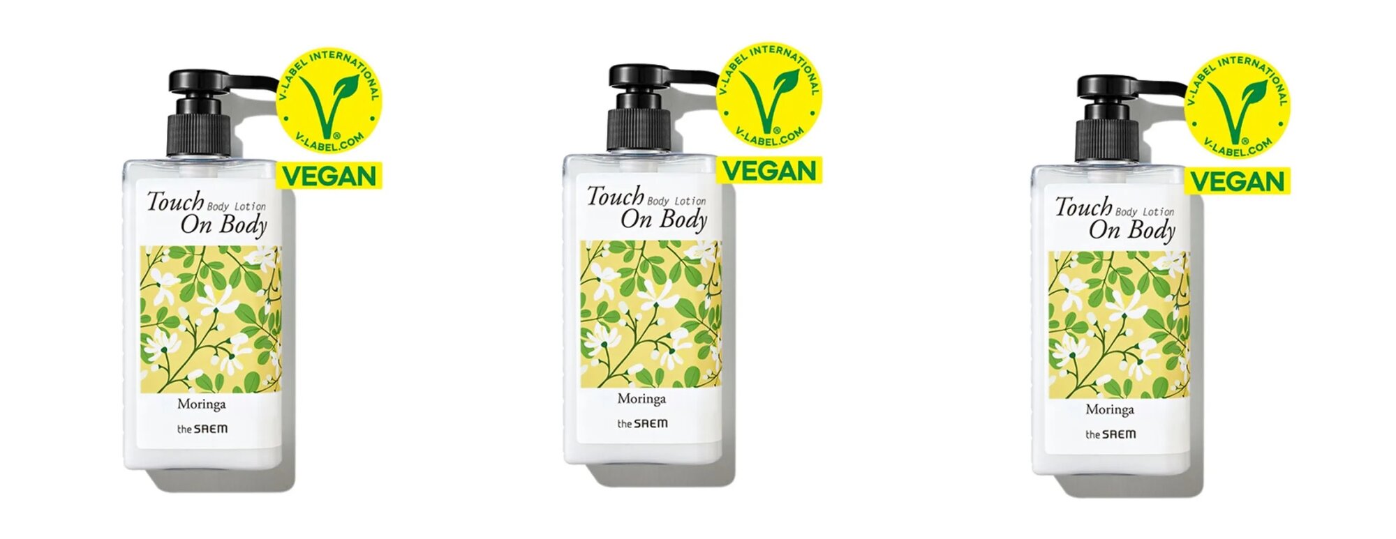 Лосьон Sung bo Cleamy для тела Touch On Body Moringa Body Lotion, 300 мл, 3 шт