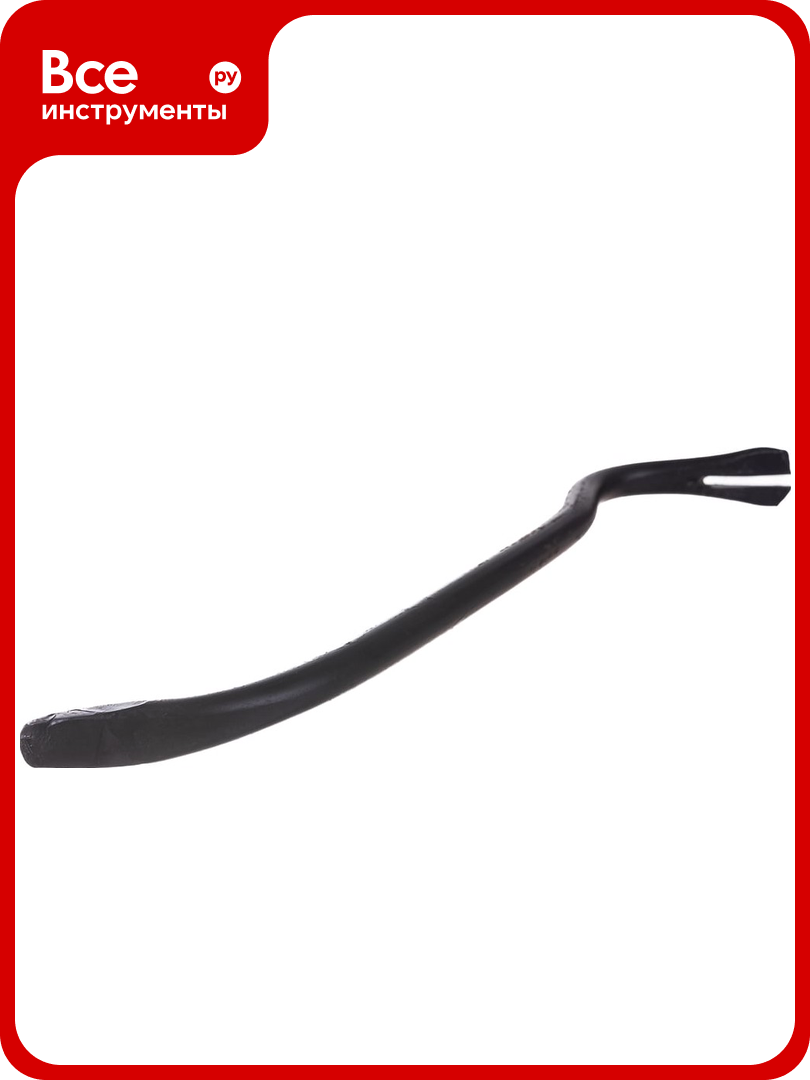 Гвоздодер Gigant 400 мм NLR 400 (Россия), для извлечения гвоздей дерева или пластика, пластиковый