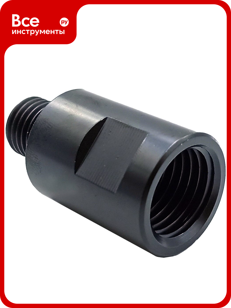 Переходник, 55, m22, 55 мм, для алмазных коронок m16, TRIO-DIAMOND 290060, 290060Назначение, бетону