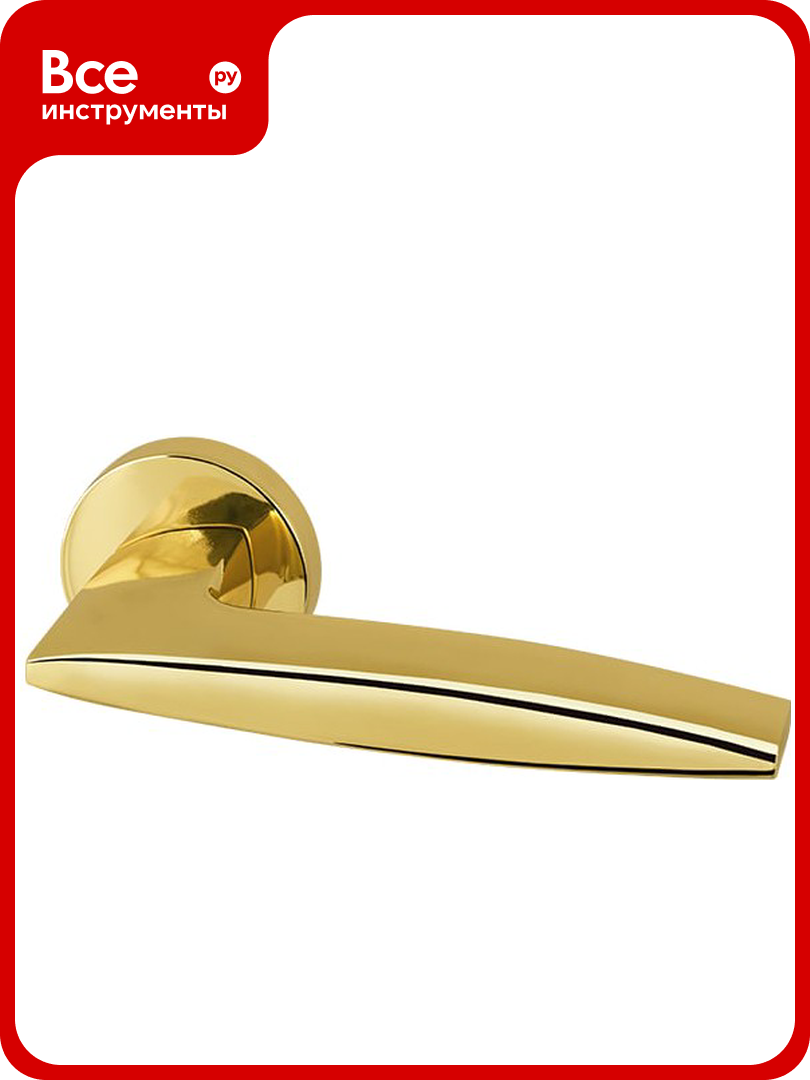 Раздельная ручка ARMADILLO SQUID URB9 GOLD-24 золото 24К 34533 круглая форма гальваническое покрытие