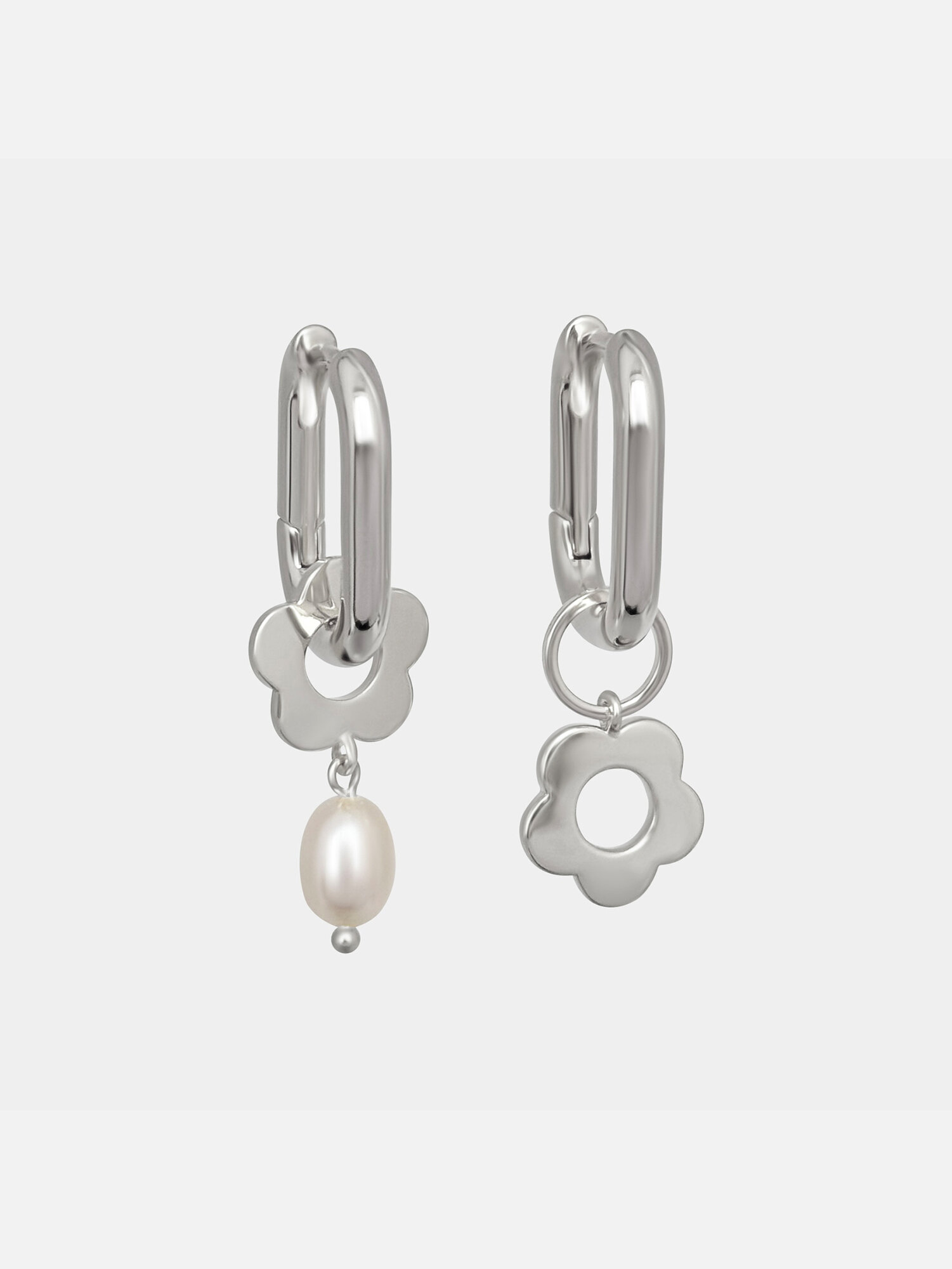 Серьги-трансформеры, жемчуг пресноводный, жемчуг культивированный, жемчуг пресноводный культивированный