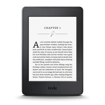 Amazon 6" Электронная книга Электронная книга Kindle Paperwhite 3, подсветка, русский, 300PPI, 4 ГБ, черный