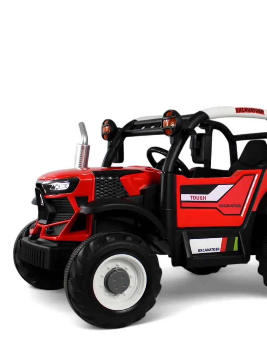 Электромобиль RiverToys "Трактор В222СР", 12 В, 2 места, 17 кг