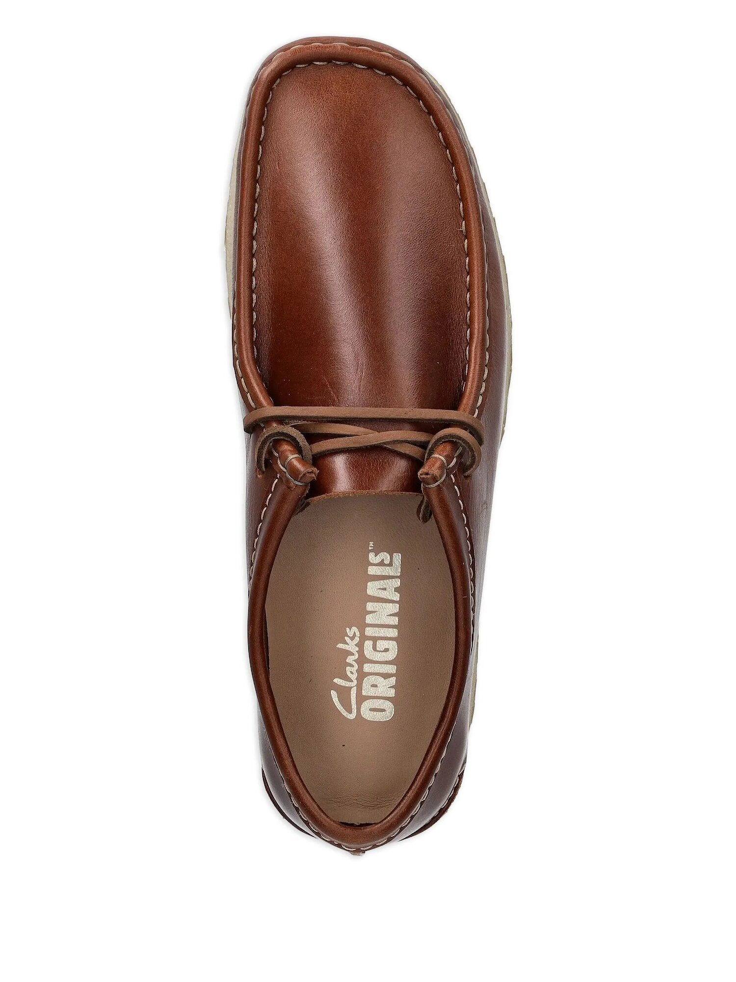 Лоферы Clarks ORIGINALs Leather lace-up loafers, размер 11 — фото 1