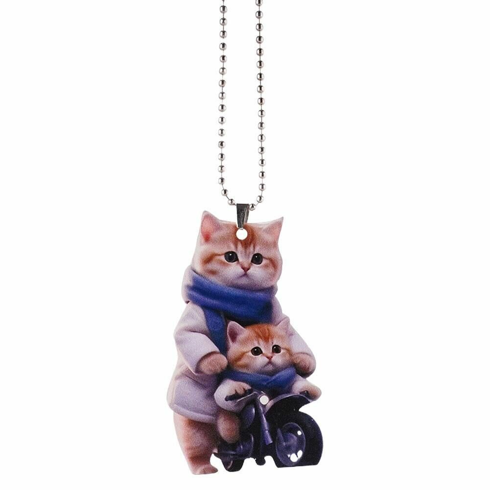 Милая подвеска для автомобиля в виде кошки