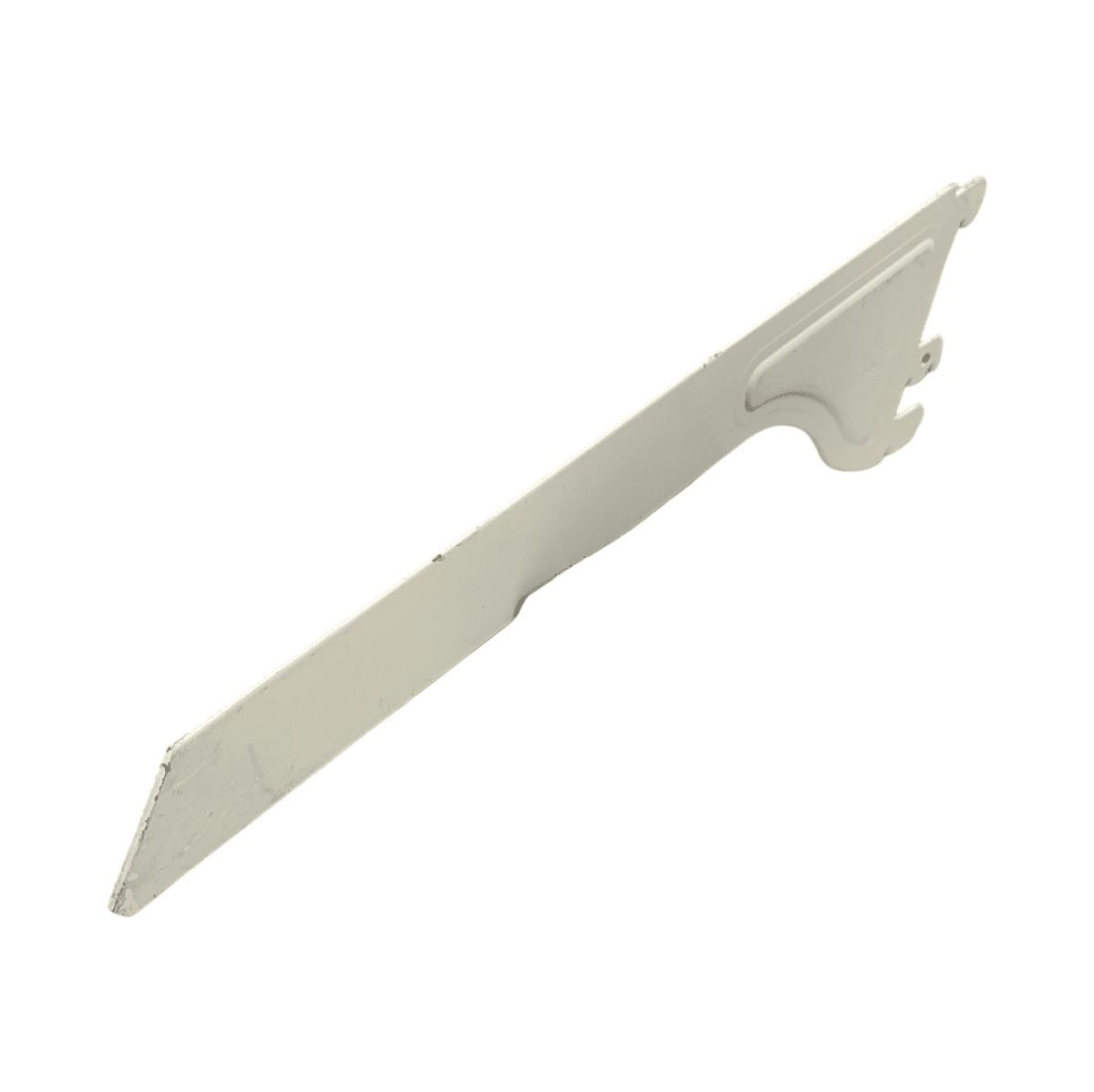 Кронштейн-полкодержатель "Энкор", белый, 3 зацепа, длина 52/47 см, высота 13 см, 10 шт