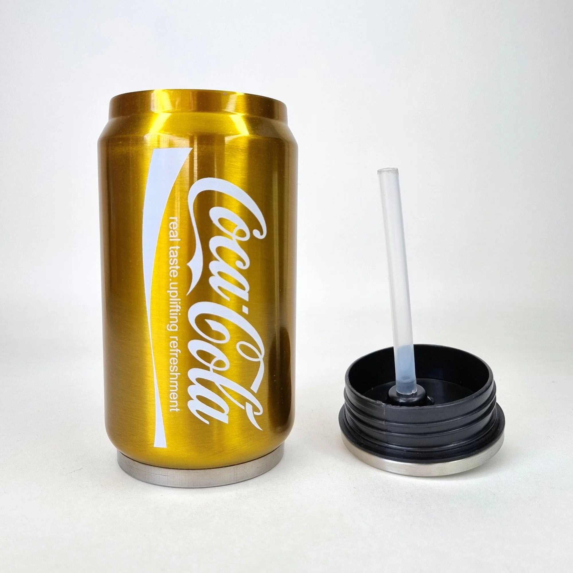 Термокружка Coca-Cola, вакуумная, керамическая, 300мл, коричневый