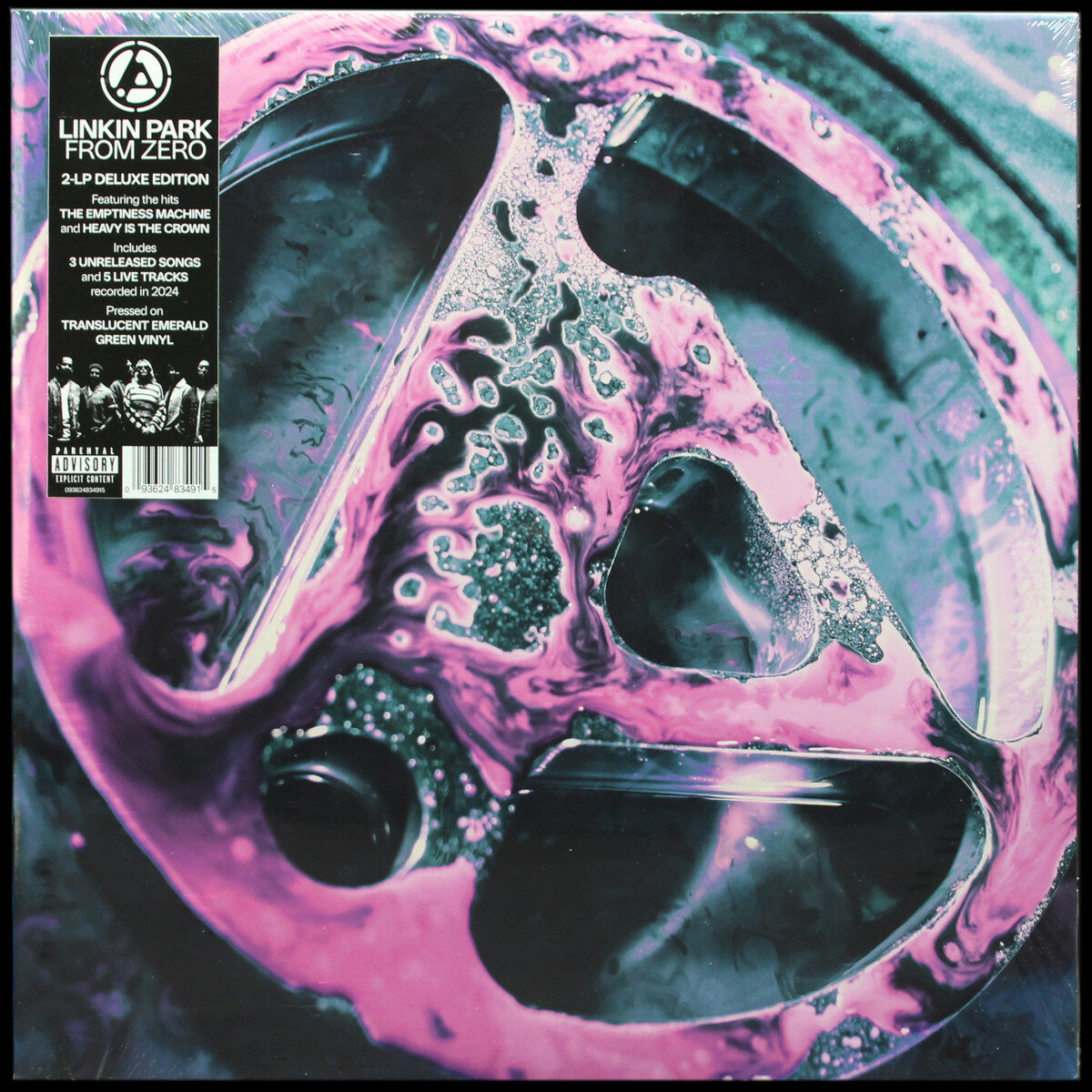 Виниловая пластинка Warner Linkin Park – From Zero (2LP, цветной винил, + буклет)