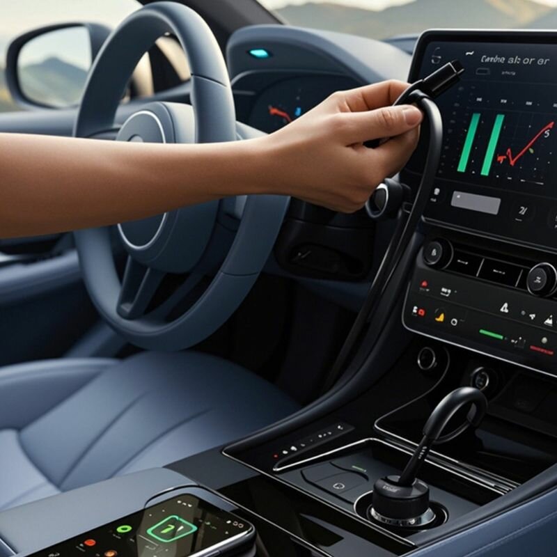 Быстрая зарядка мобильного телефона в корпусе из ледяного хрусталя TypeC to 60 Вт-2 м-фиолетовый