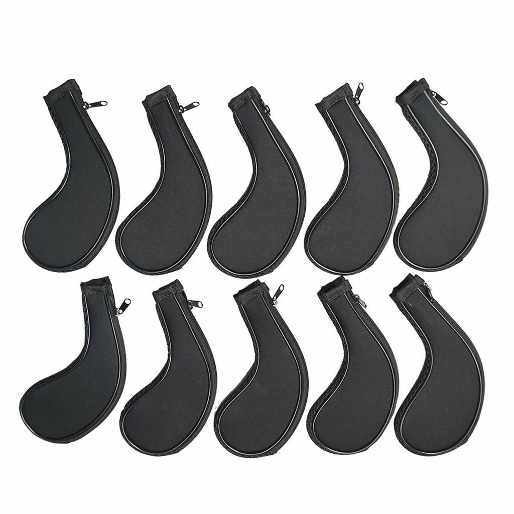 (1 комплект) Набор клюшек для гольфа, высококачественный железный набор-черный