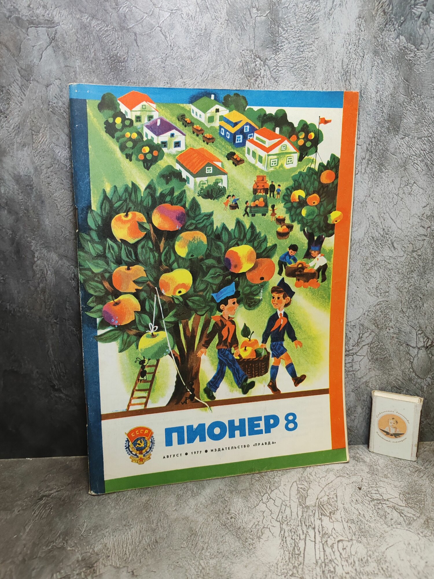 Журнал "Пионер". № 8 за 1977 г.