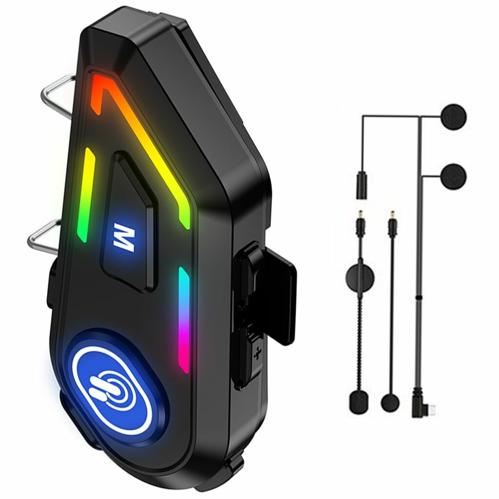 (1 пара) Мотоциклетный шлем Bluetooth шумоподавляющие наушники C5 мягкий и жесткий микрофон трансформируемый водонепроницаемый велосипедный интерком