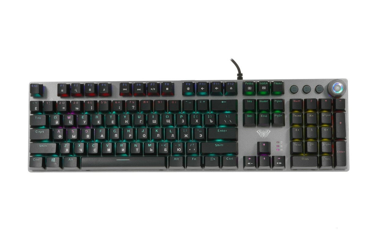 Игровая механическая клавиатура AULA F2058, KRGD Blue, черный