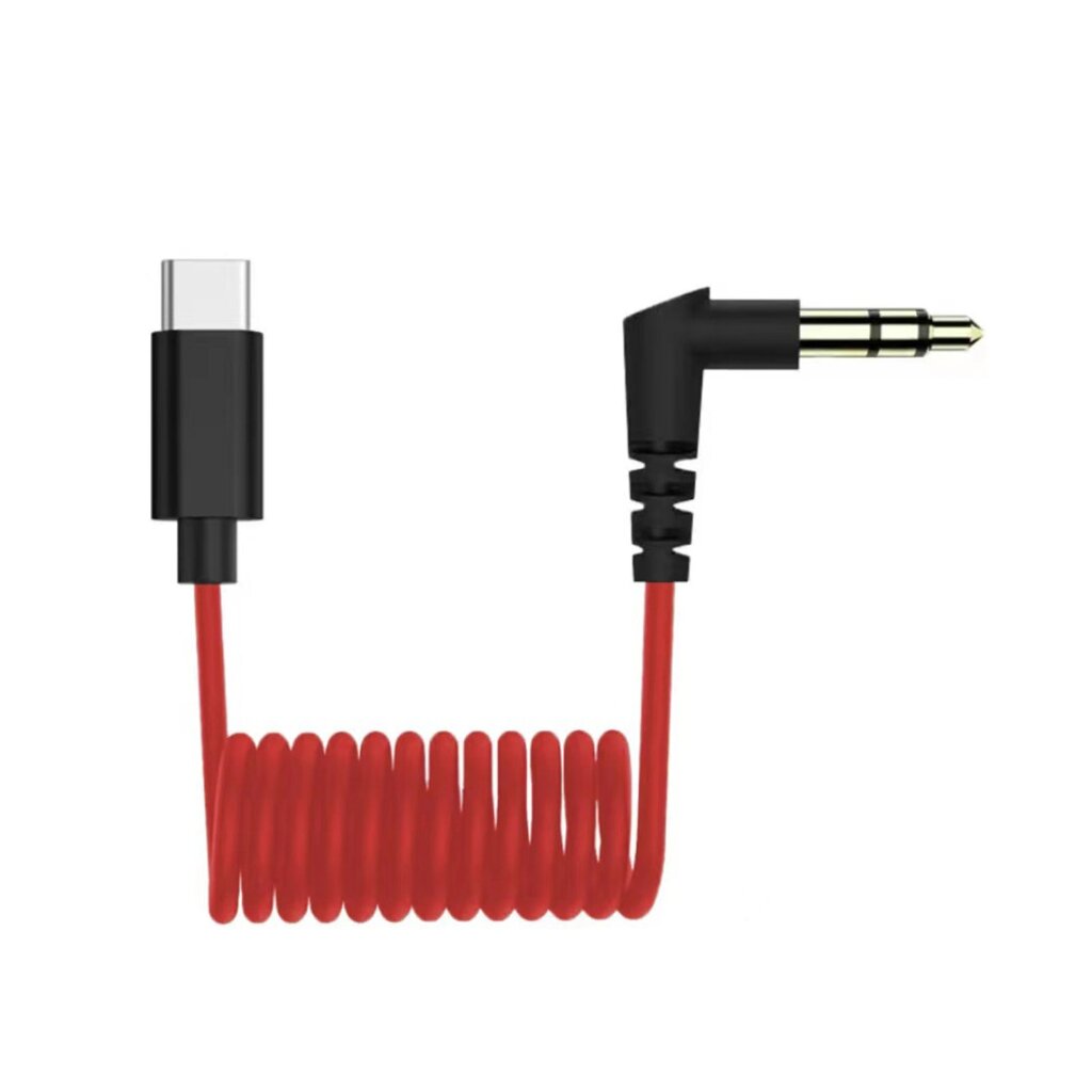Кабель USB C для микрофона с разъемами 3.5mm TRS/TRRS