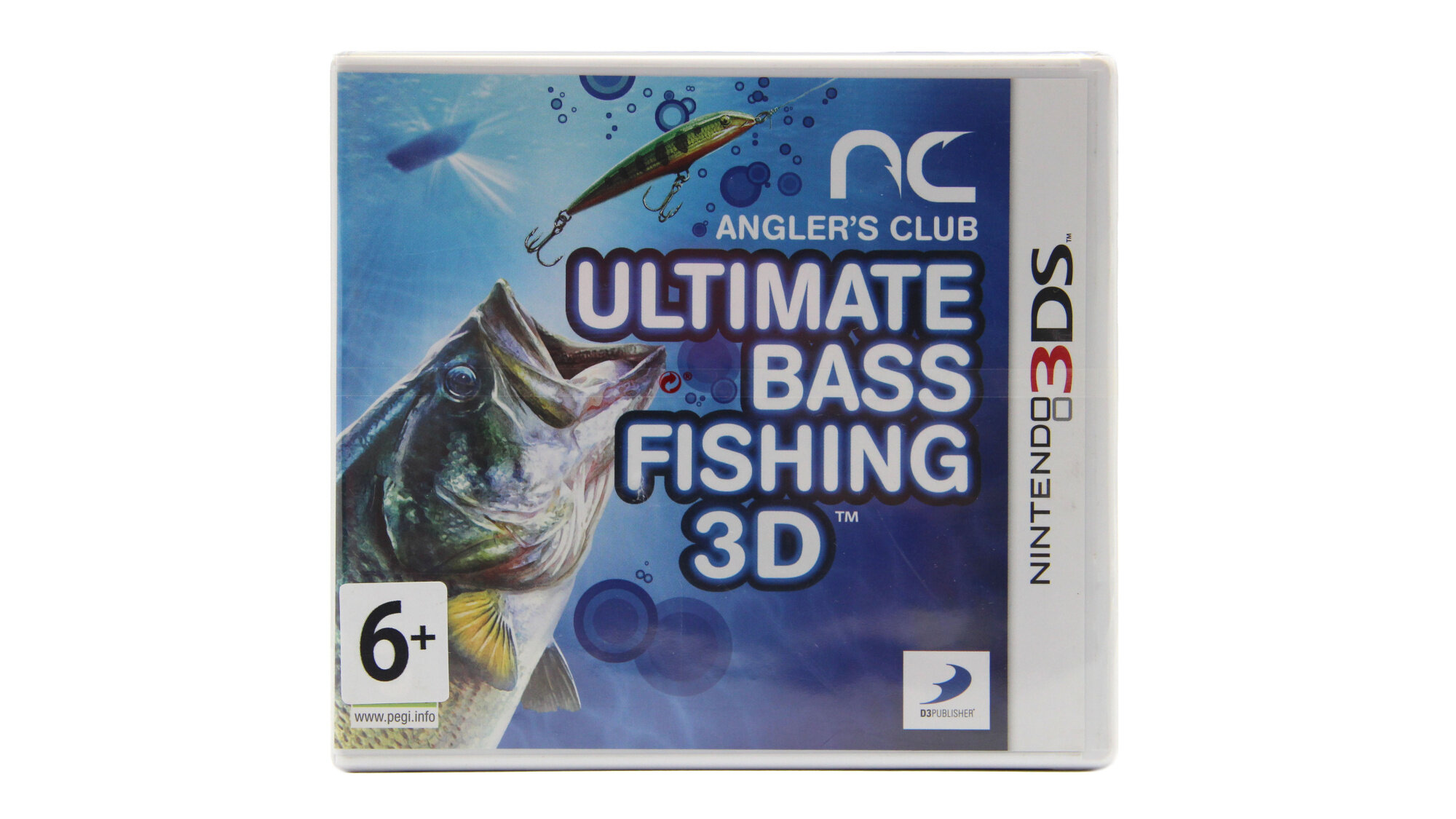 Angler’s Club Ultimate Bass Fishing 3D (Nintendo 3DS, Новая)