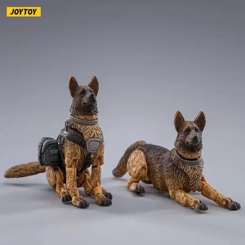 JOY TOY Dark Source Dead Rego & Military Dog Wolf Dog Фигурка Military Dog