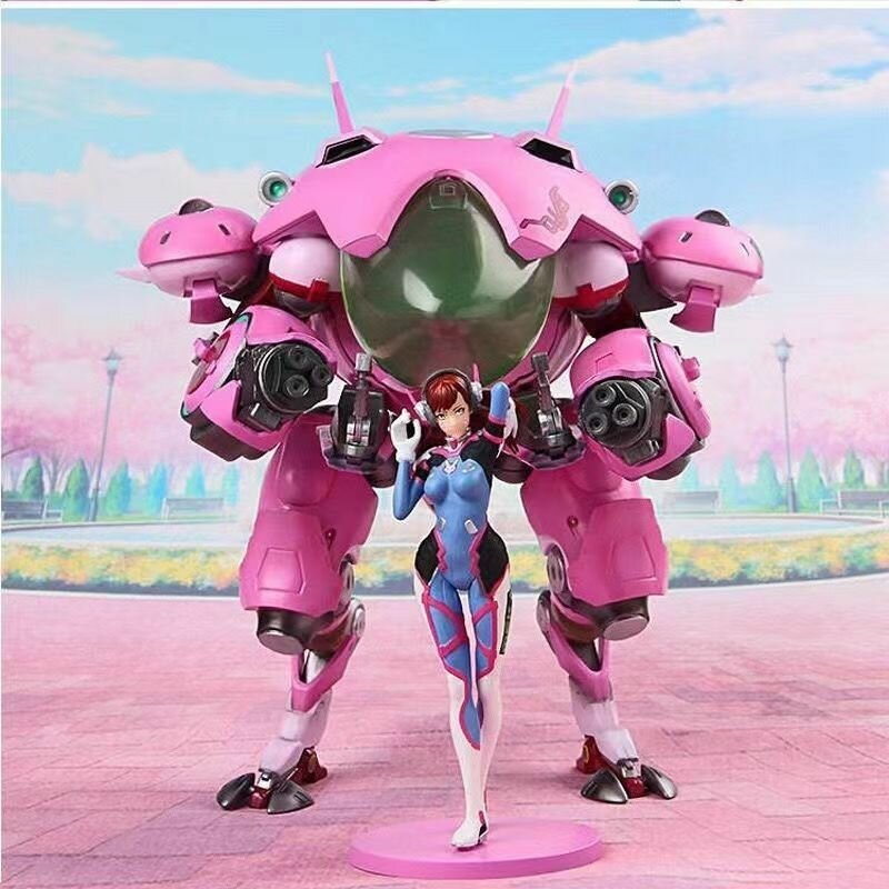 Аниме фигурки Overwatch/подвижные фигурка DVA MEKA 26CM