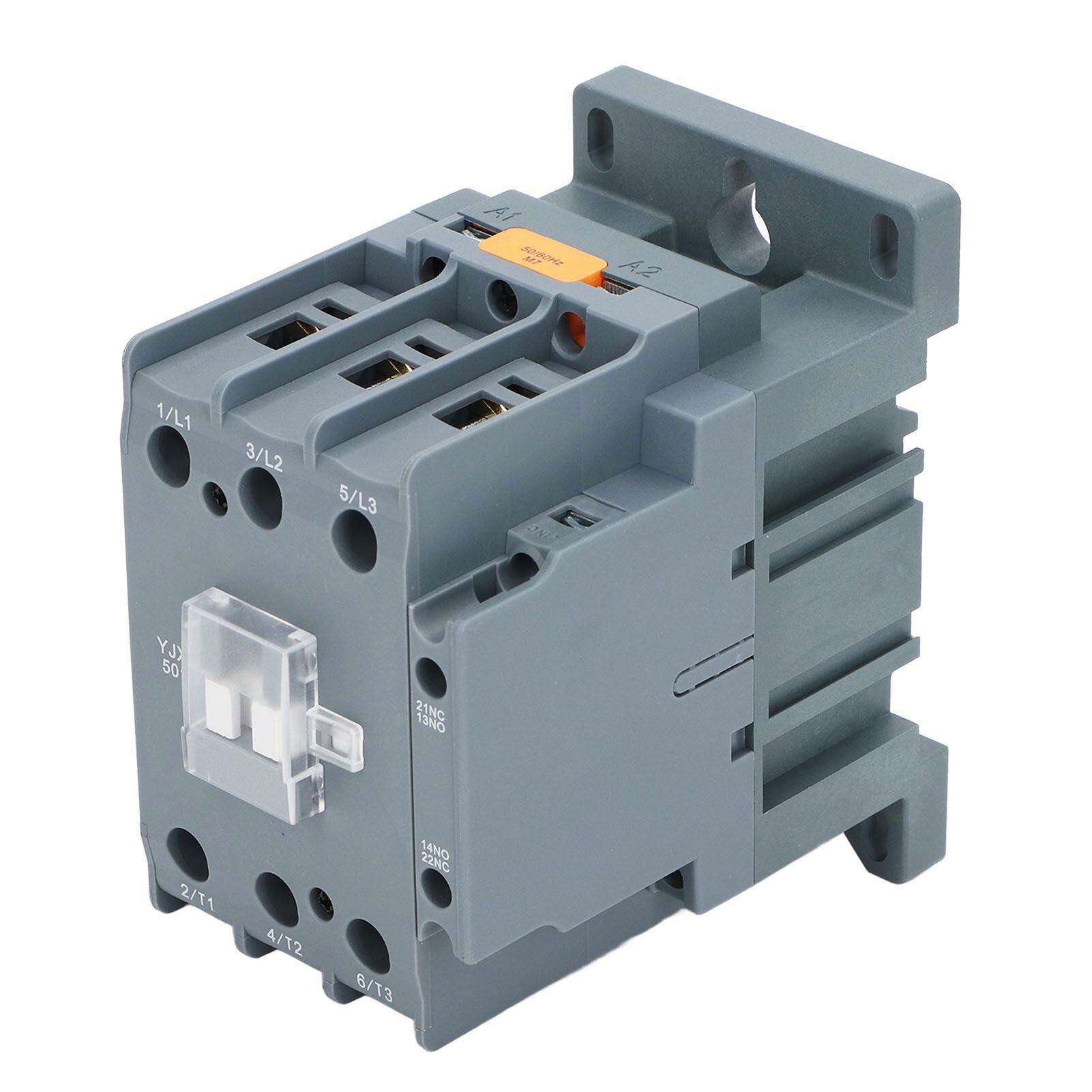 50А контактор переменного тока корпус ПК сильная проводимость стабильное соединение Контактор двигателя 1НО 1НЗ АК220В