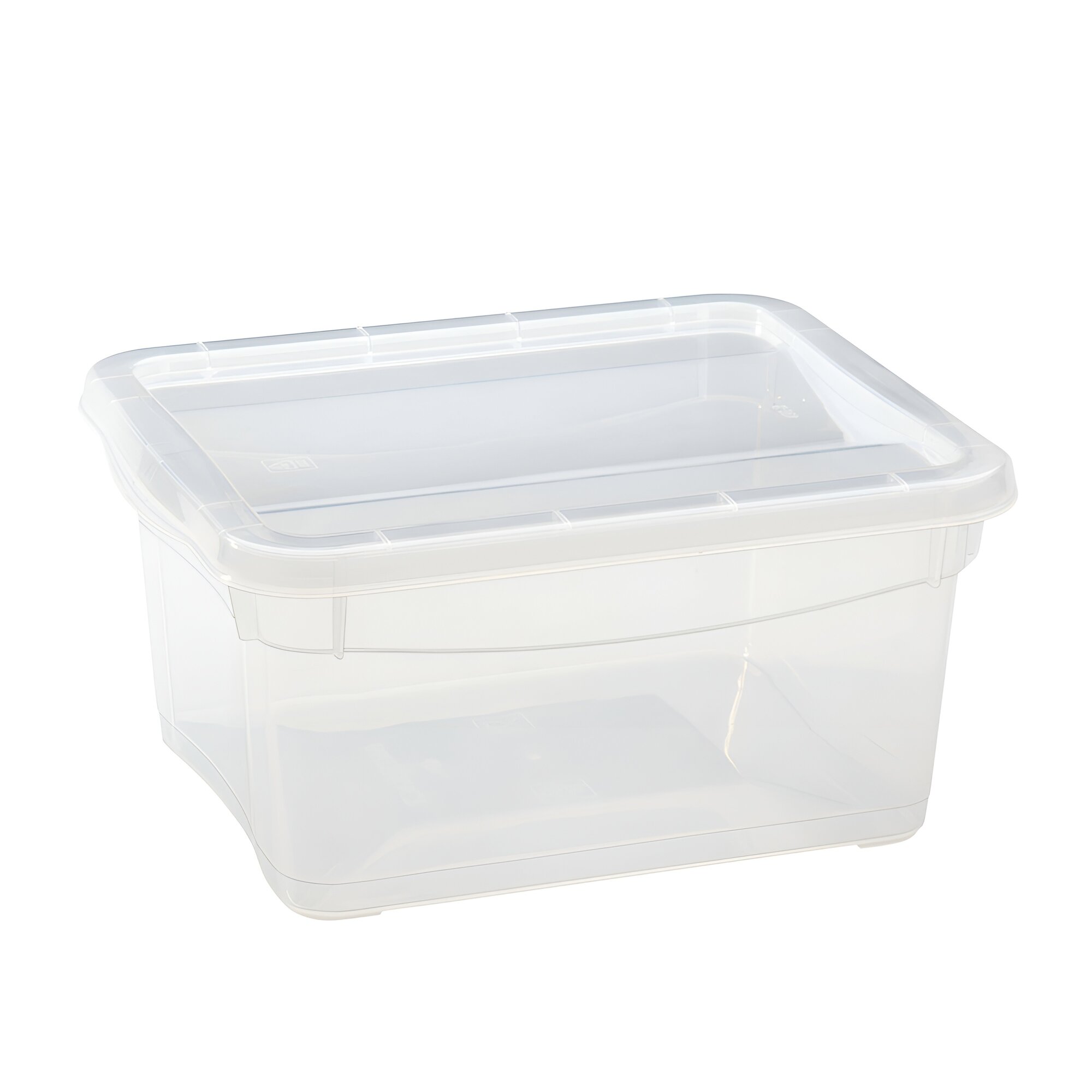 Ящик универсальный Econova Кристалл, 190 x 157 x 90 мм, 2 л, прозрачный