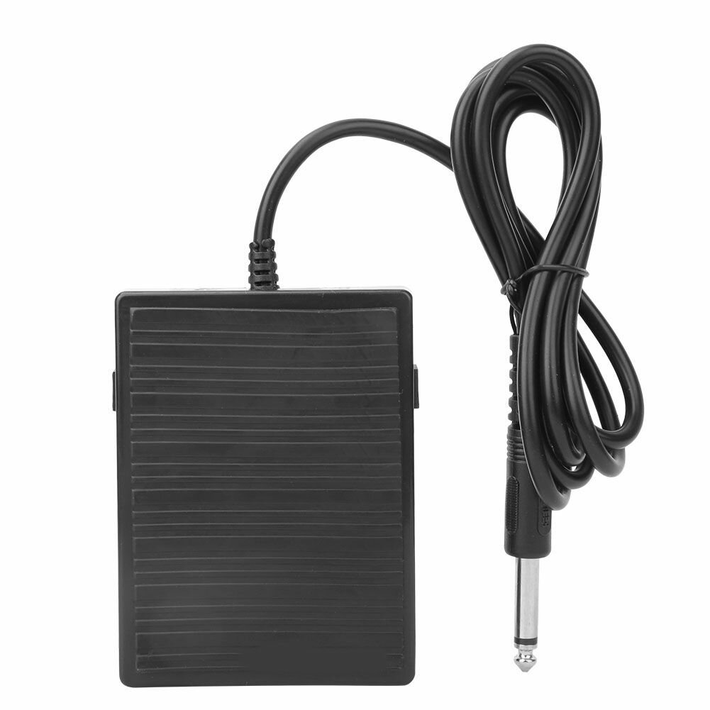 Универсальная педаль сустейна для электронной клавиатуры для фортепиано, синтезаторов и клавишных инструментов, регулируемая сверхпрочная металлическая педаль для плавного управления сустейном