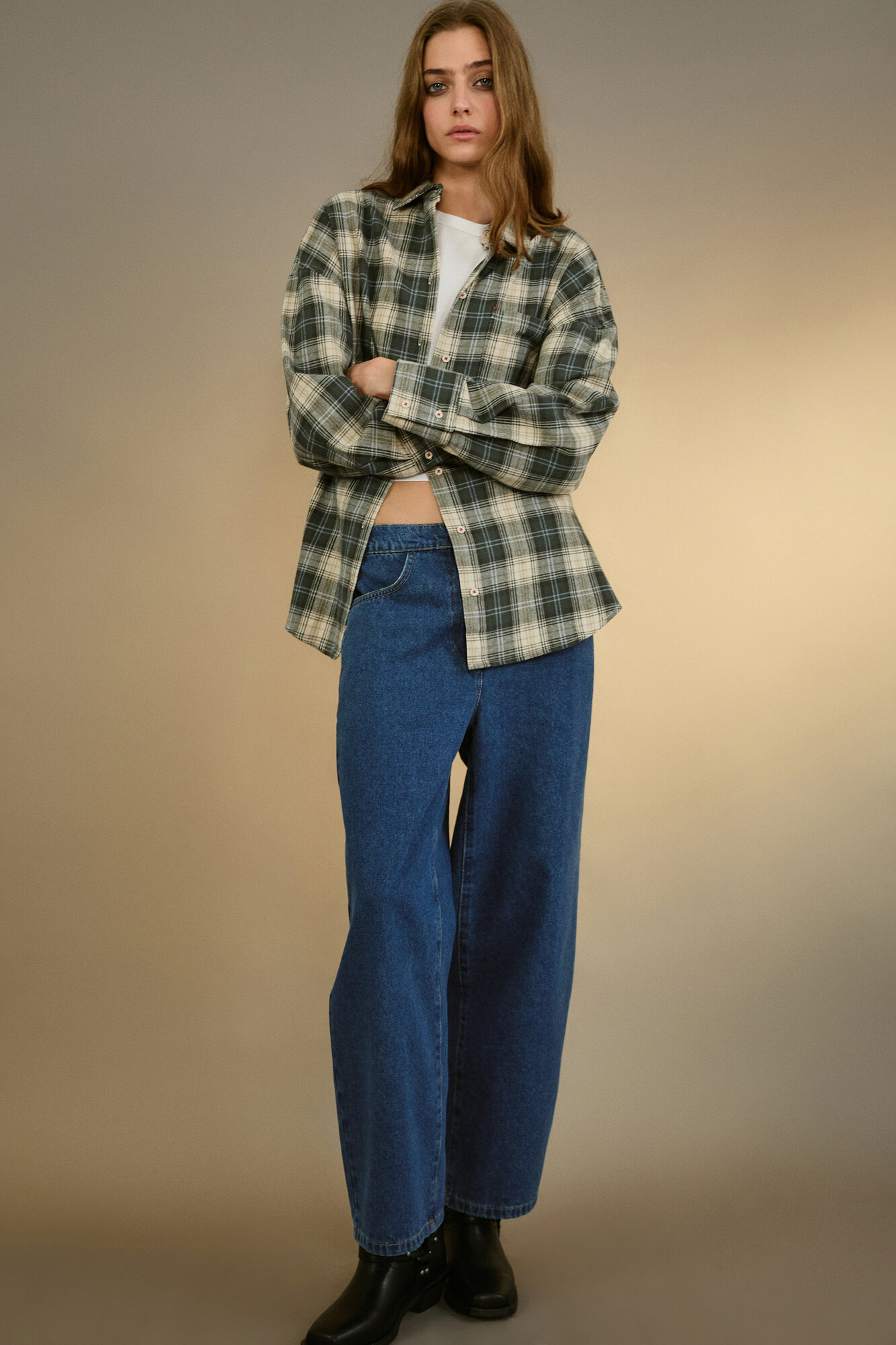 Джинсы бананы Капсула Gentle retro 