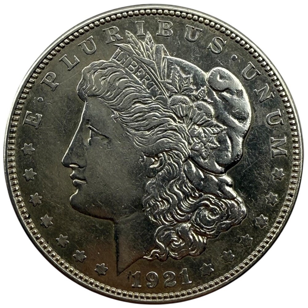 США 1 доллар 1921 г. (Доллар Моргана) (D)