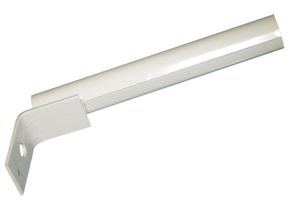 Кронштейн крепежный Элетех КР-2 для установки консольных уличных светильников, из стали, размером 346х250х50мм, нагрузка до 7кг / крепеж