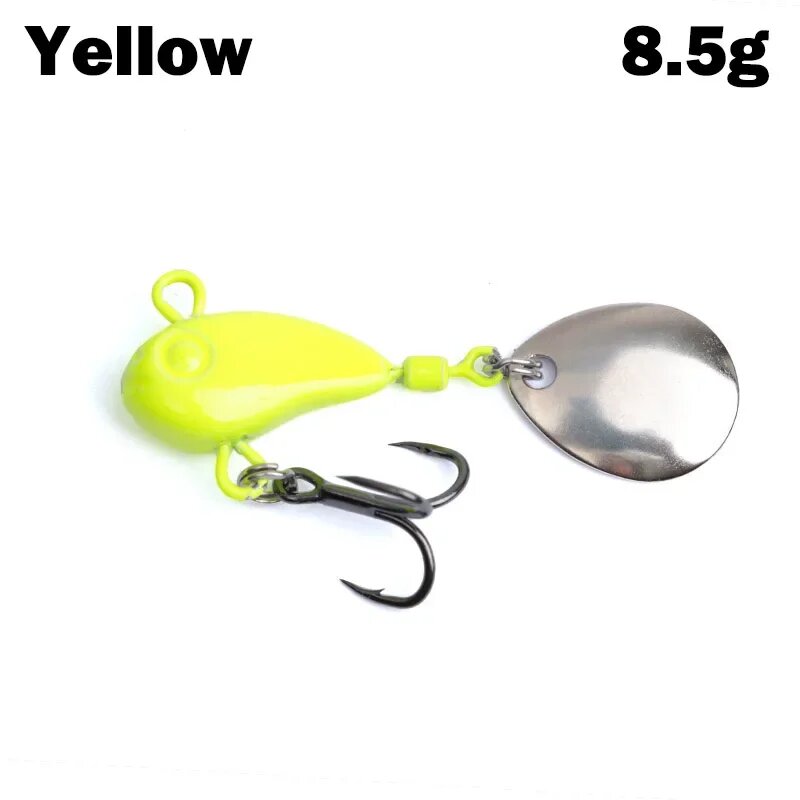 Металлическая блесна OUTKIT Yellow 8.5г