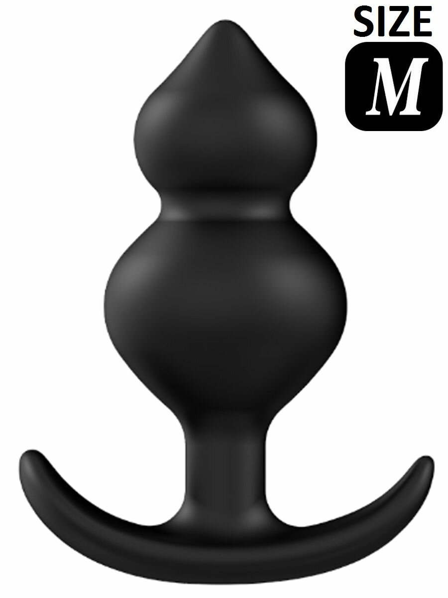 Анальная пробка "ANAL VIBRA PLUG M" 9.5см