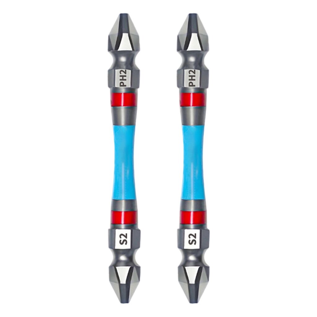 Набор магнитных бит из стали с высоким сопротивлением крутящему моменту и двухсторонним дизайном