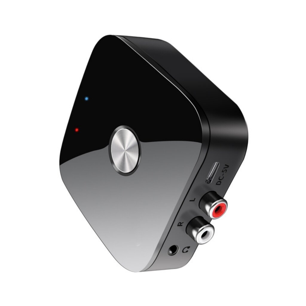 Bluetooth 5.3 передатчик и ресивер звука с разъемом 3.5 мм, беспроводной адаптер с пультом дистанционного управления для автомобиля, ТВ и ПК