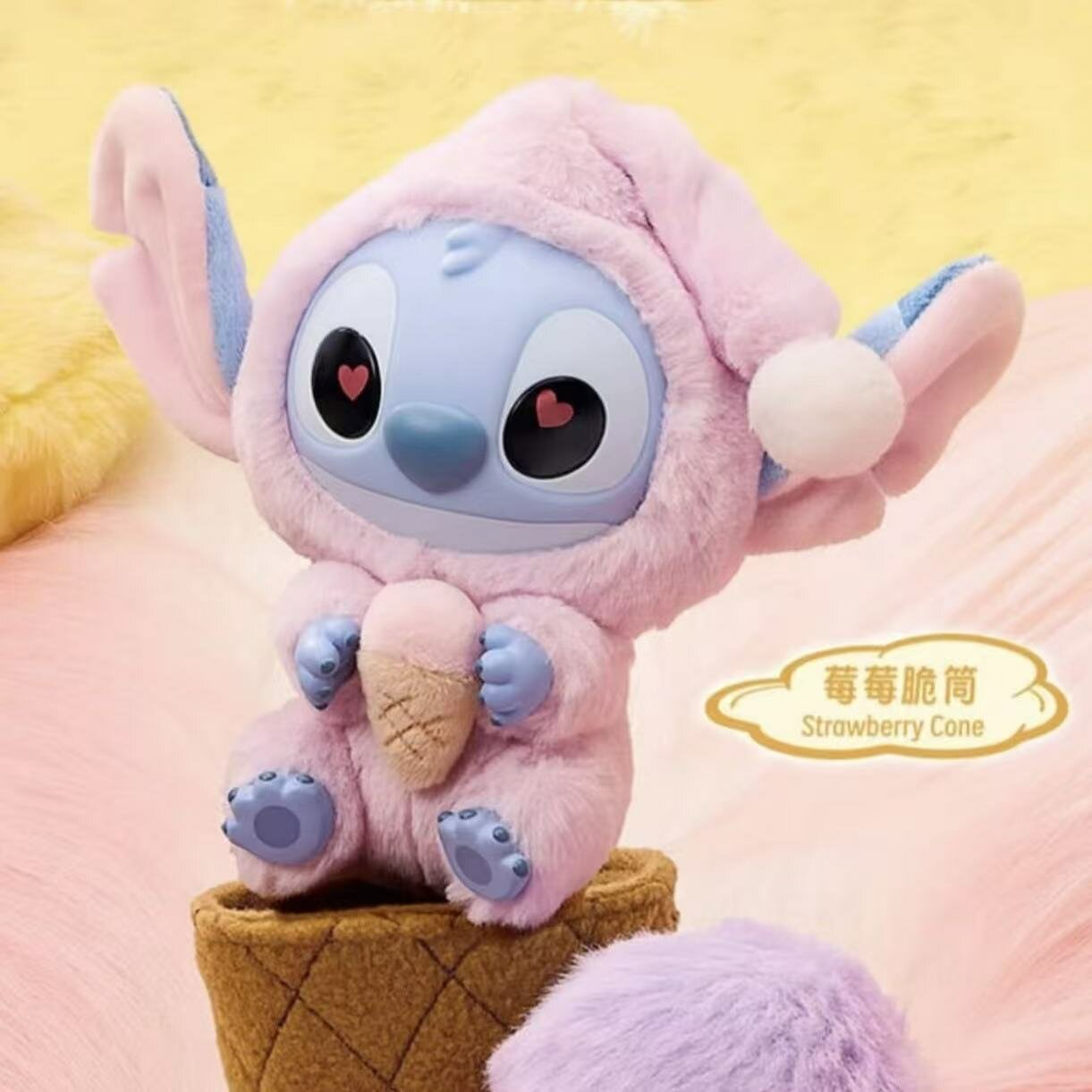 Мягкая игрушка-сюрприз, 1 коллекционная игрушка Стич Минисо, фигурка Sleep Series / Stitch Miniso