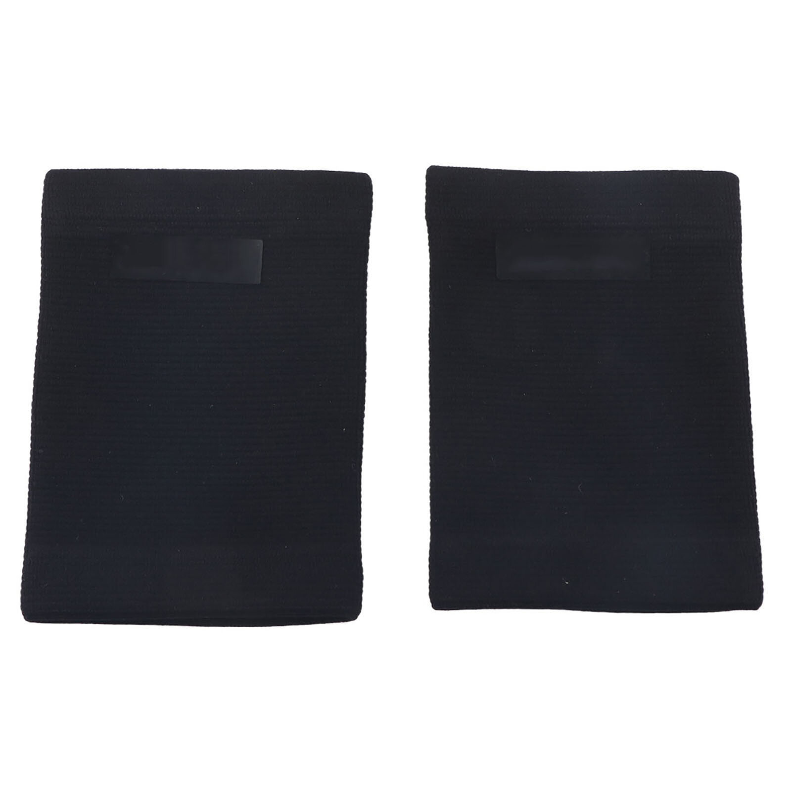 A Pair of Polyester Fiber Black Sports Outdoor Super Elastic Knitting Flexible Cuff Pain Relief Wrist Guard Brace Support