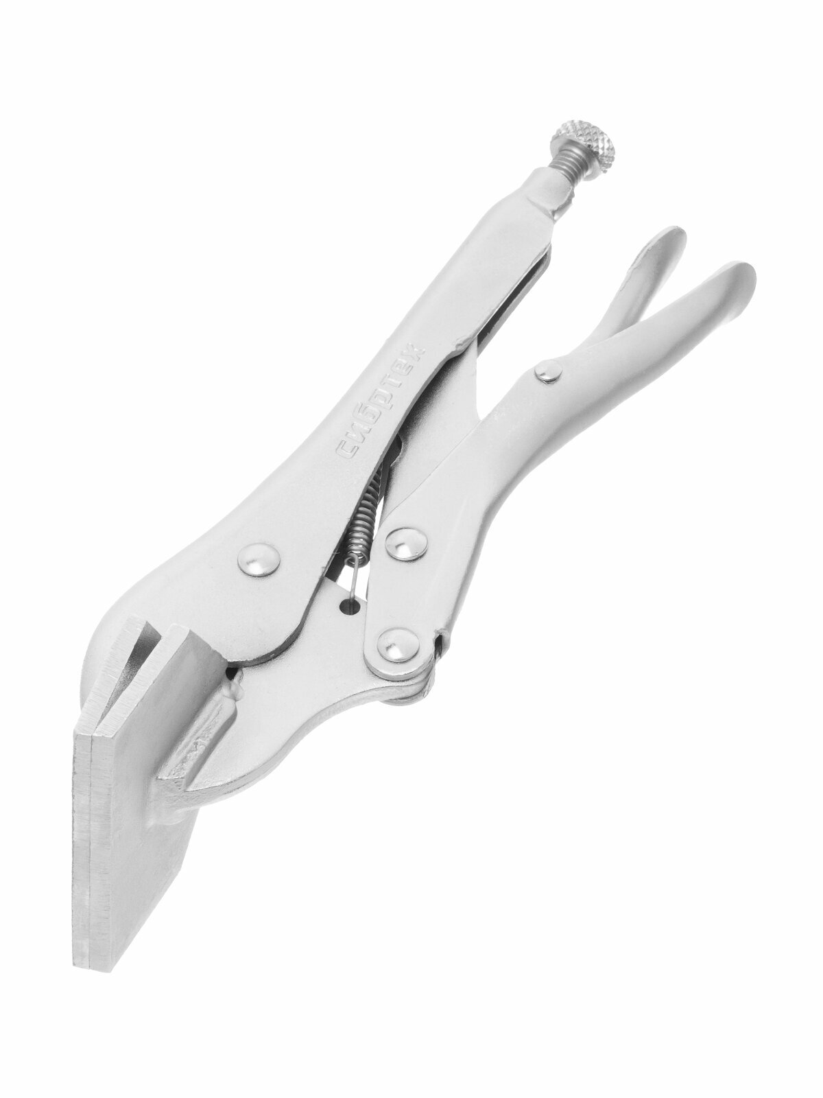 Зажим ручной Сибртех фиксация плоскости, 205 мм, из стали 18431