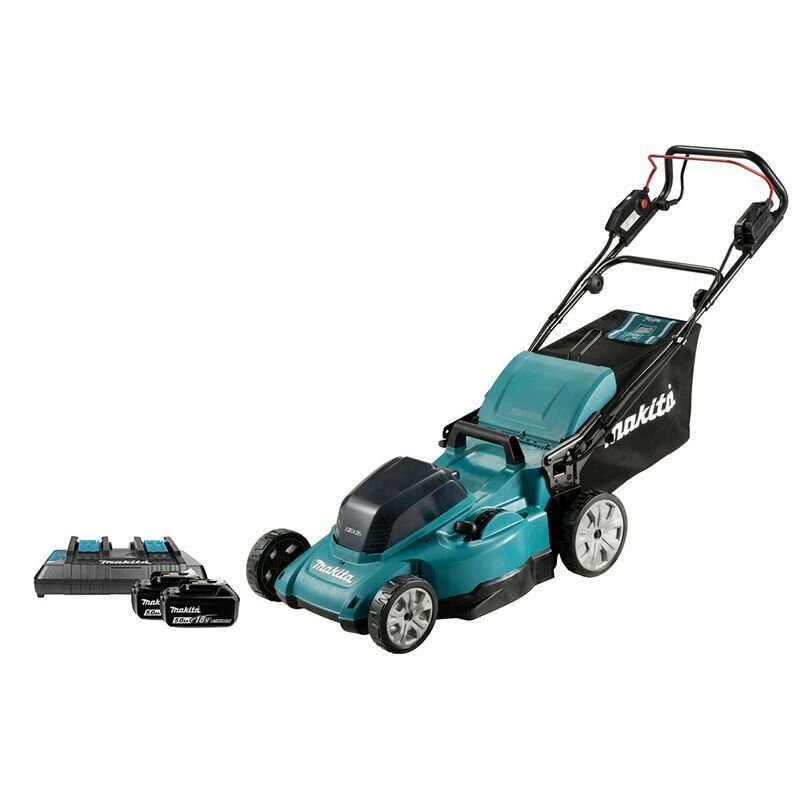 Аккумуляторная газонокосилка MAKITA DLM481CT2
