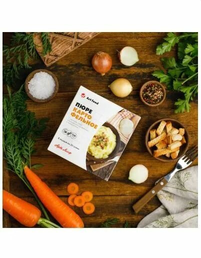 Арт Лайф Пюре картофельное с жареным луком Обогащено витаминно-минеральным комплексом