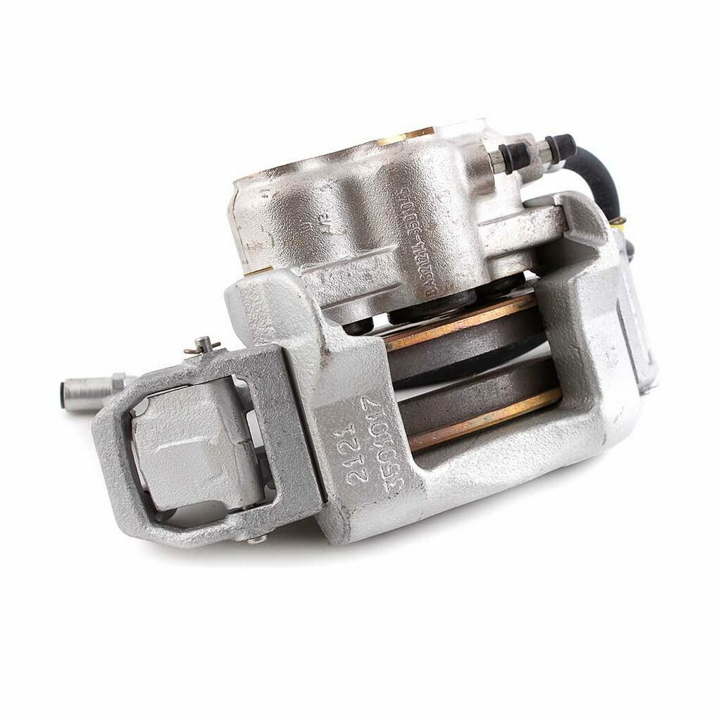 Тормоз передний (суппорт) левый в сборе нового образца для Лада 4х4 Нива Легенд, Урбан