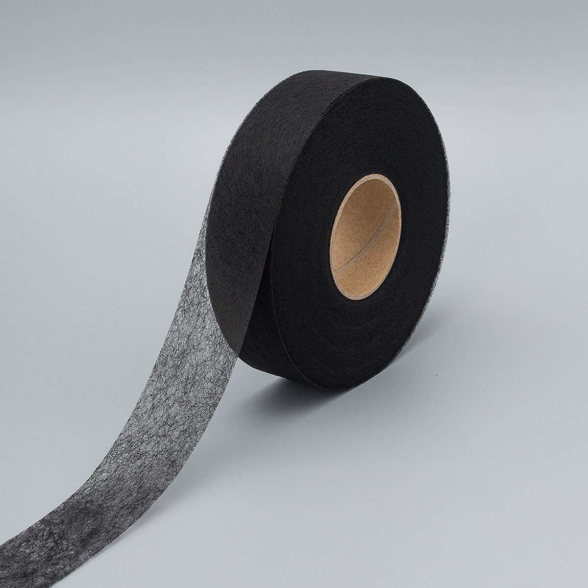 Паутинка клеевая для ткани лента 3,5 см*100 м, 23 г/м², графитовая, Айрис