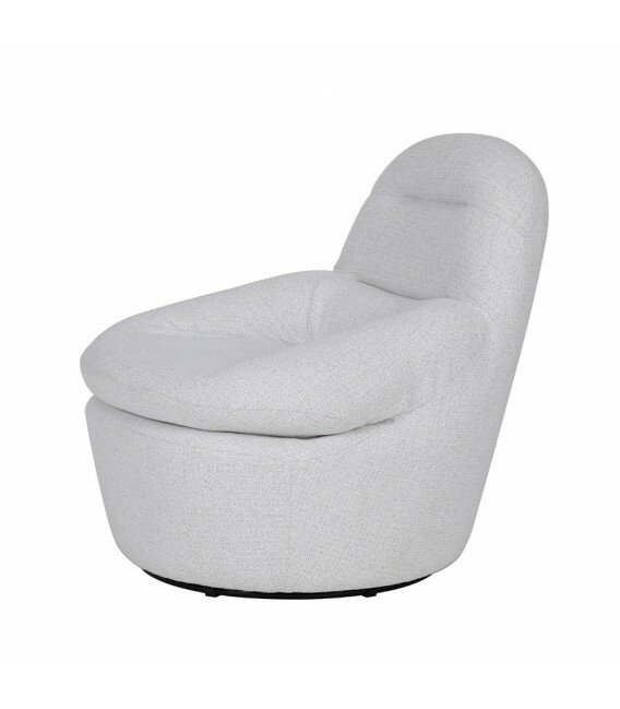 Кресло лаунж Ширди светло-серый