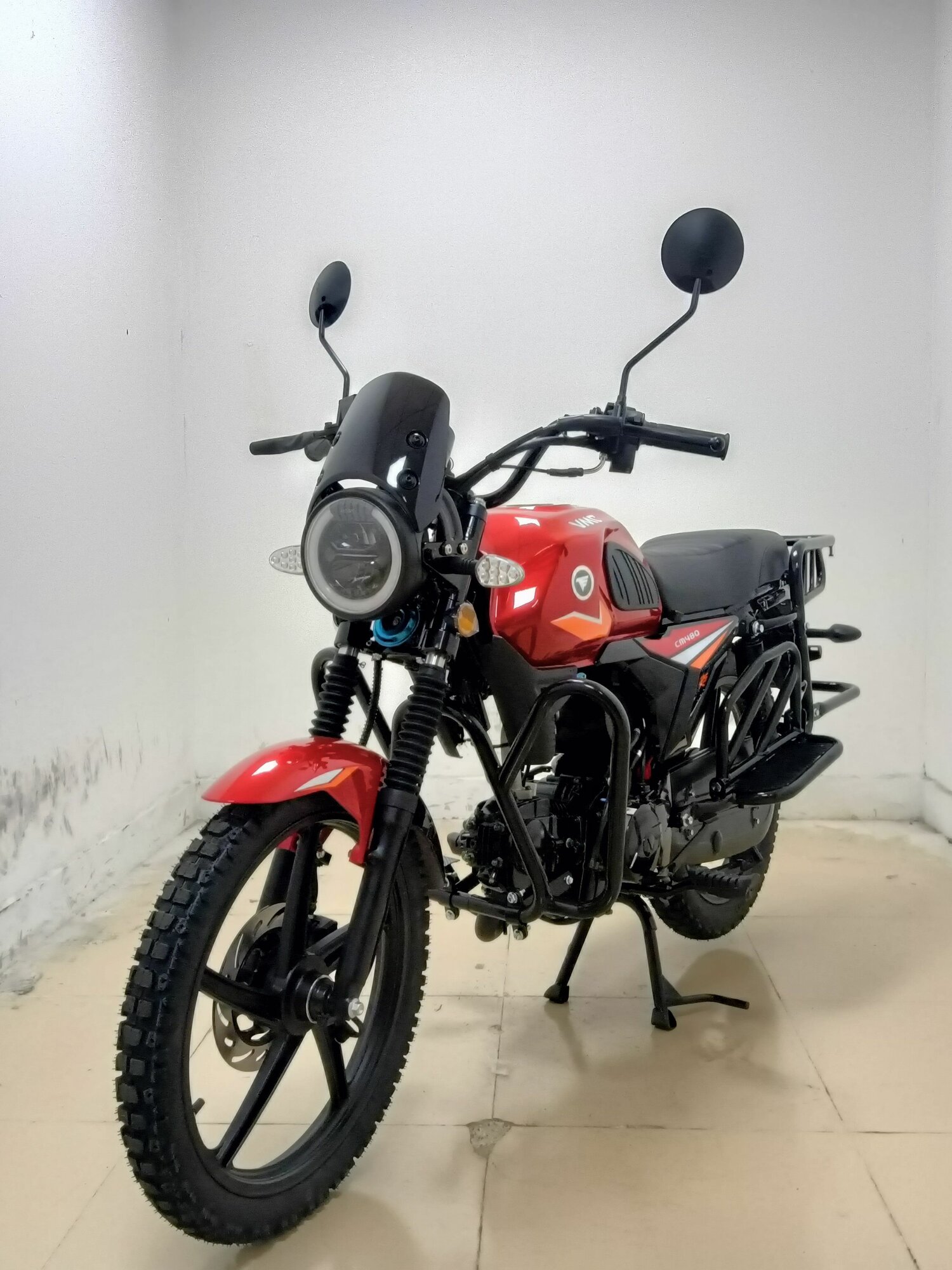 Мопед VMC NOVA RS 49 см3 (125) с баланс. валом, цв. DARK RED