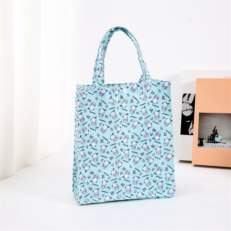 Tote bag kawaii kuromi cinnamoroll my melody водонепроницаемый для детей и подростков шедоу дог большой