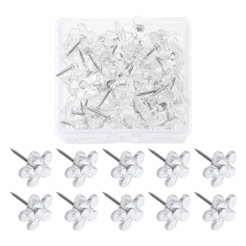 Кнопки для пробковой доски, - Подсолнечник прозрачный