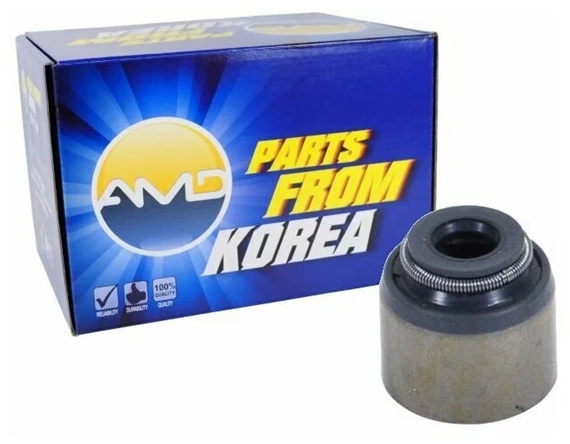 Колпачок маслосъемный AMD AMDSVS145, для Hyundai Solaris/Creta и KIA Rio, 1 шт