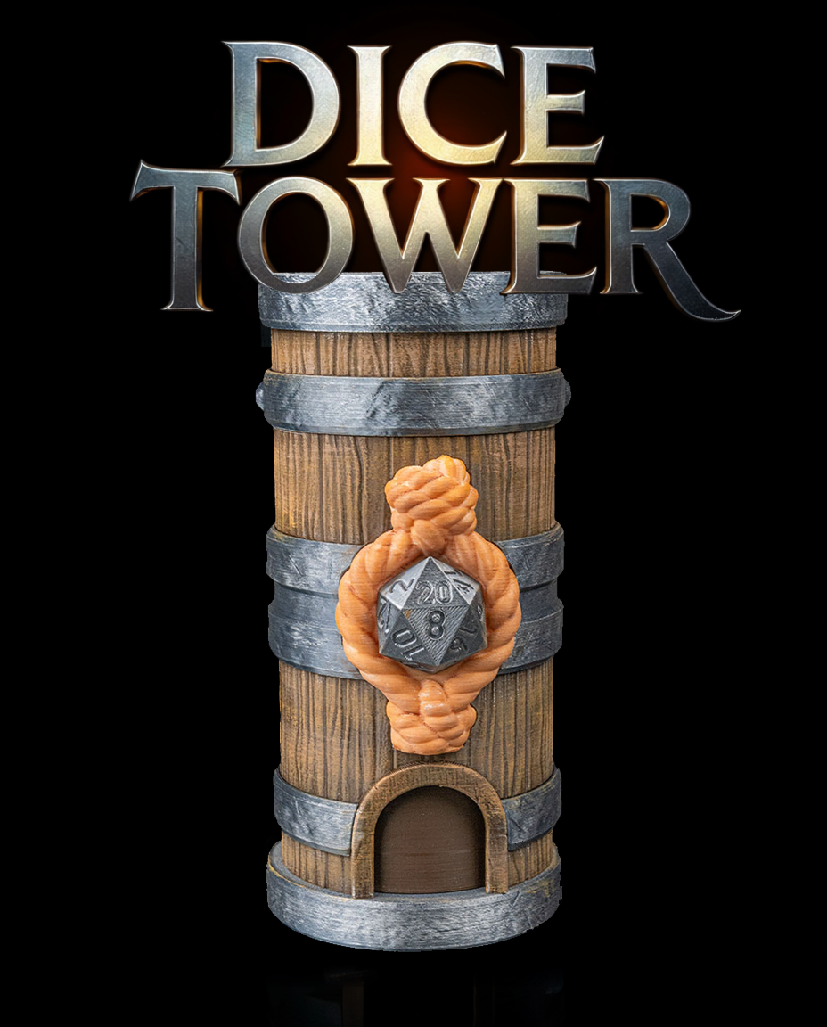 Башня для кубиков для игр в НРИ DnD One