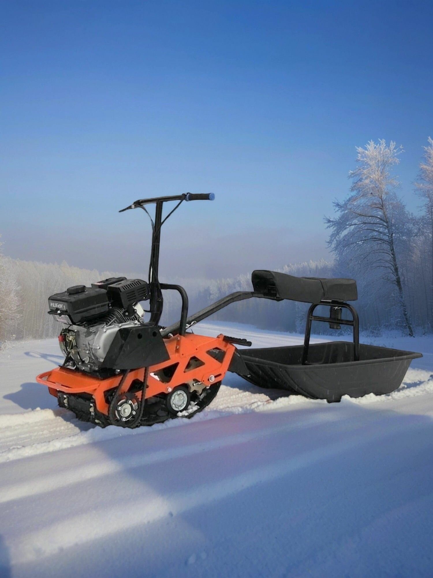 Мотобуксировщик компактный белка - 10 л. с.