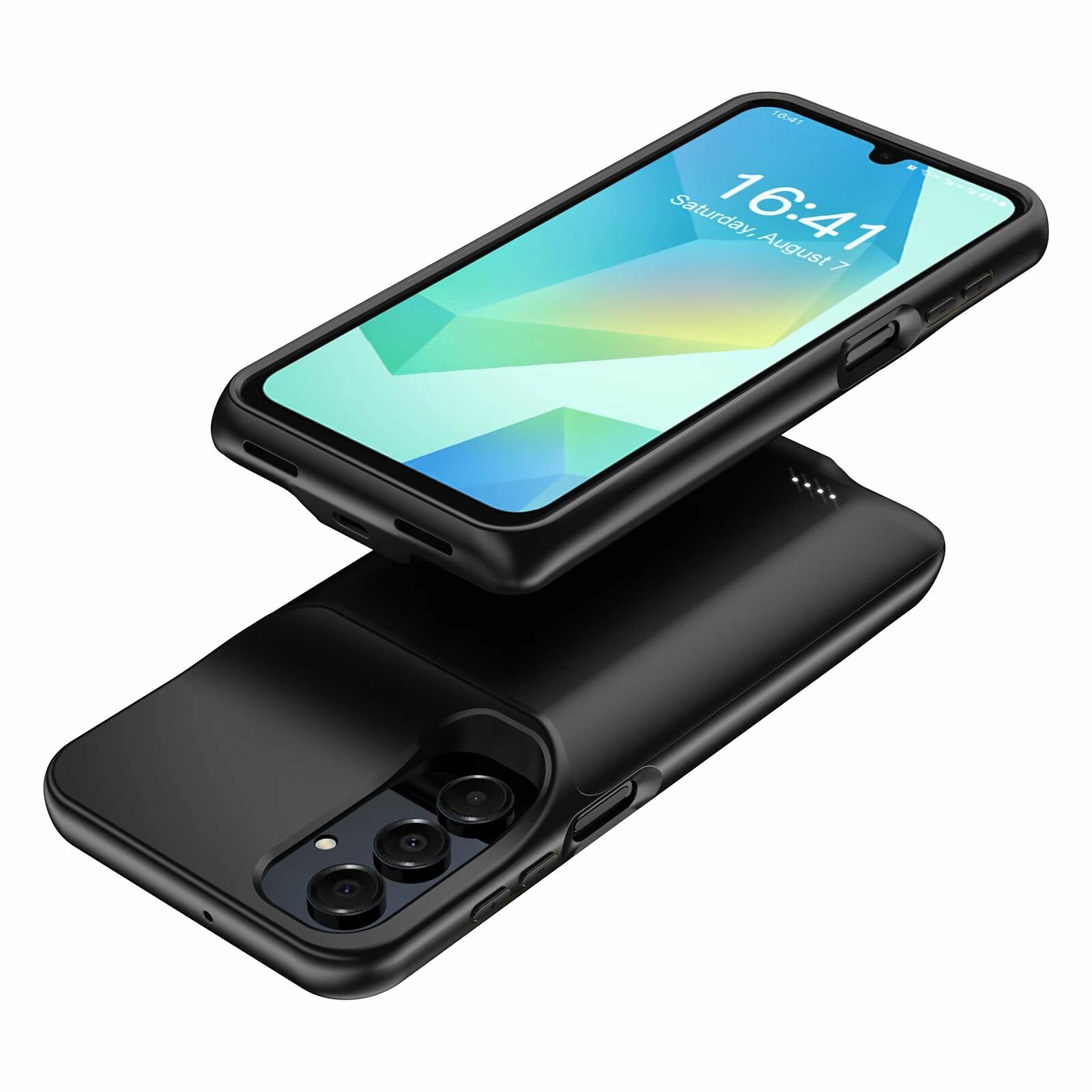 Чехол-аккумулятор для Samsung Galaxy A16 Внешний аккумулятор Power bank чехол, Fraternize 7000mAh (Самсунг Галакси A16)-ROMIKY