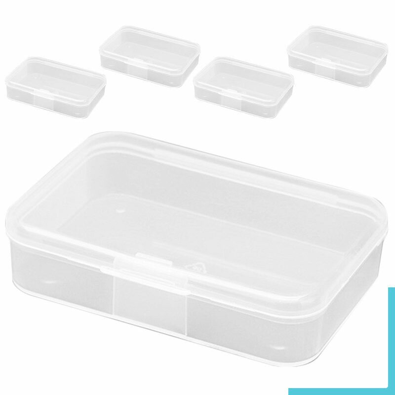 5 шт. органайзер для мелких деталей, винты, органайзер, коробка для хранения бусин, многофункциональная маленькая коробка