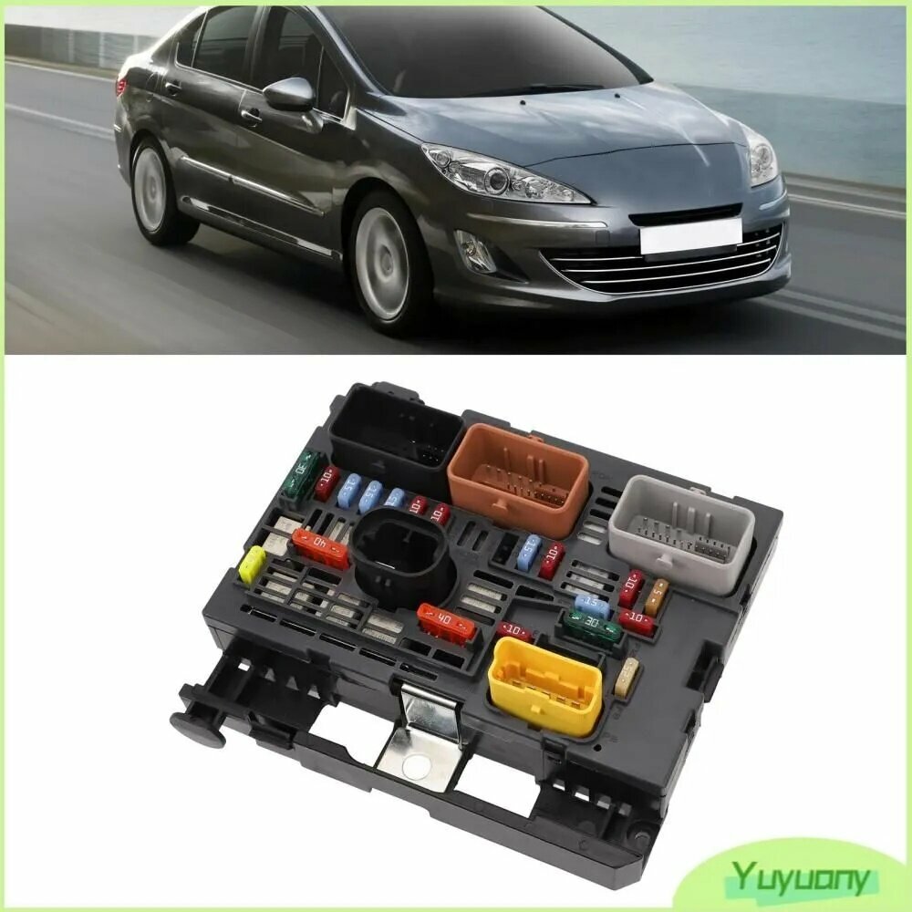 Надежный блок предохранителей двигателя, замена 9809742880 для Peugeot 307 308 408, для долговечной работы