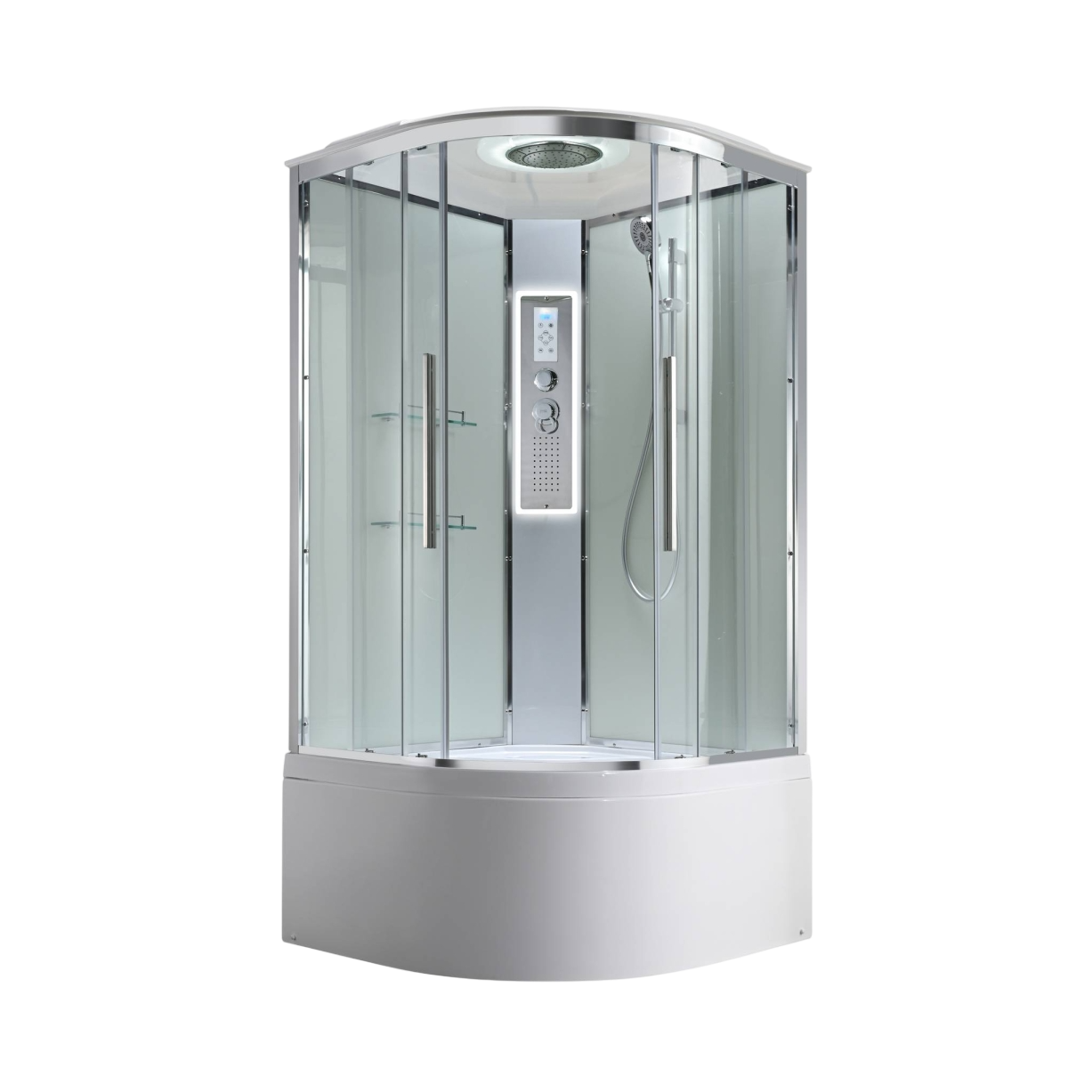 Душевая кабина EM5010LEDT прозрачная