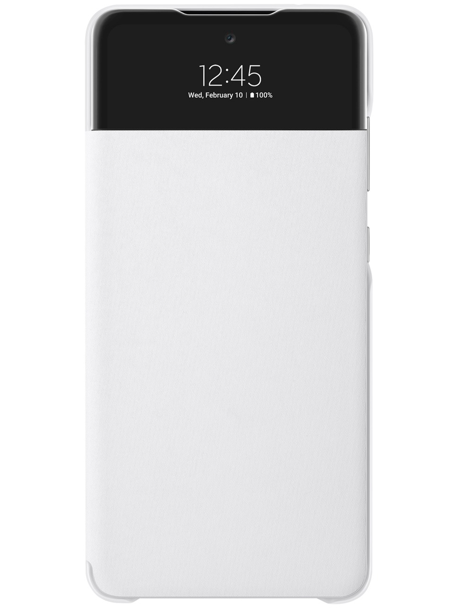 Чехол-книжка Samsung Galaxy A72 Smart S View Wallet Cover White EF-EA725PWEGRU